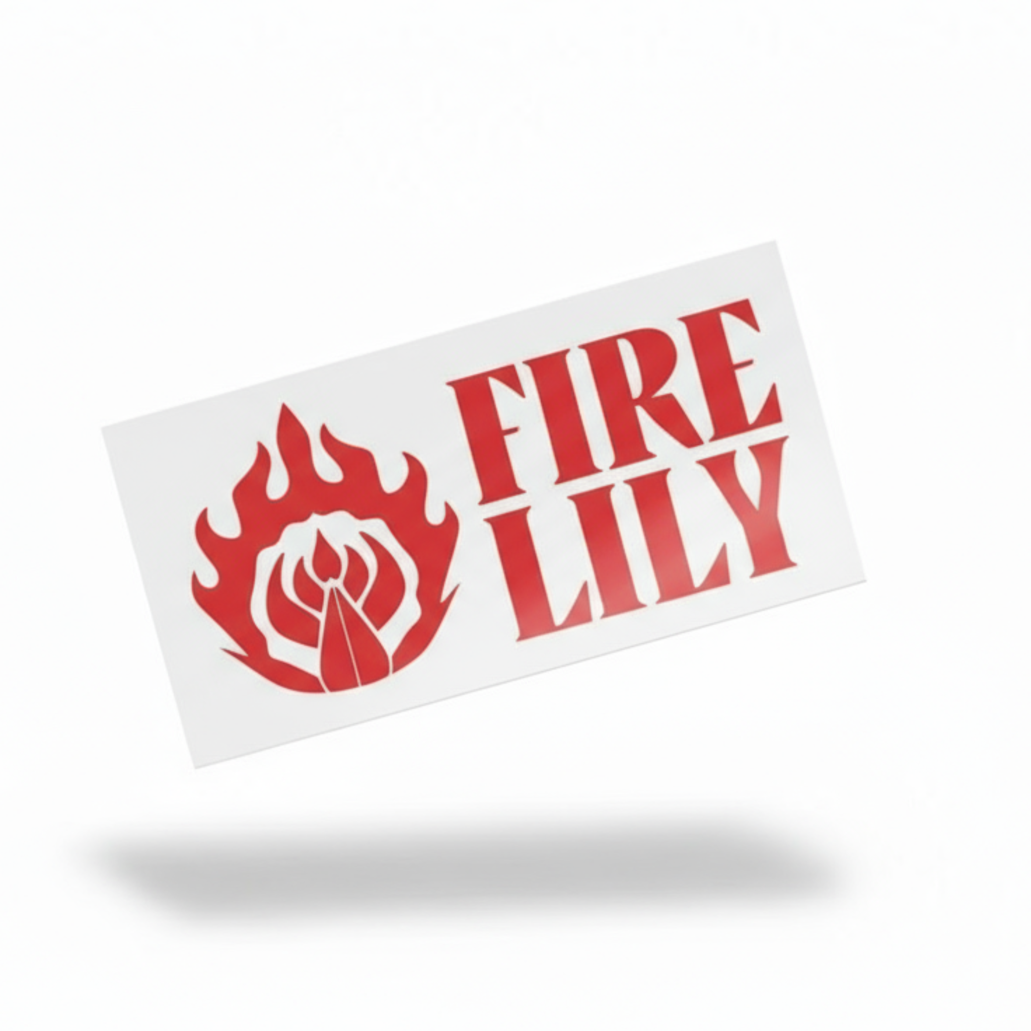 Fire Lily Sticker – Fire Lily Coffee